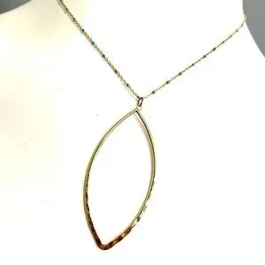 Jane Marie | Jewelry | Jane Marie Leaf Shape Necklace | Poshmark